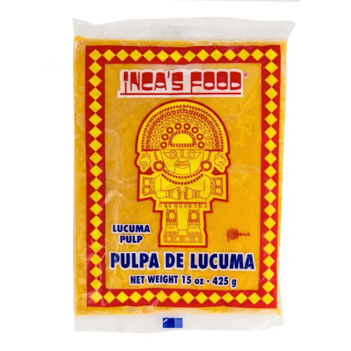Inca's Food Lucuma Pulp 425g Frozen - Exotic Fruit for Desserts and ...