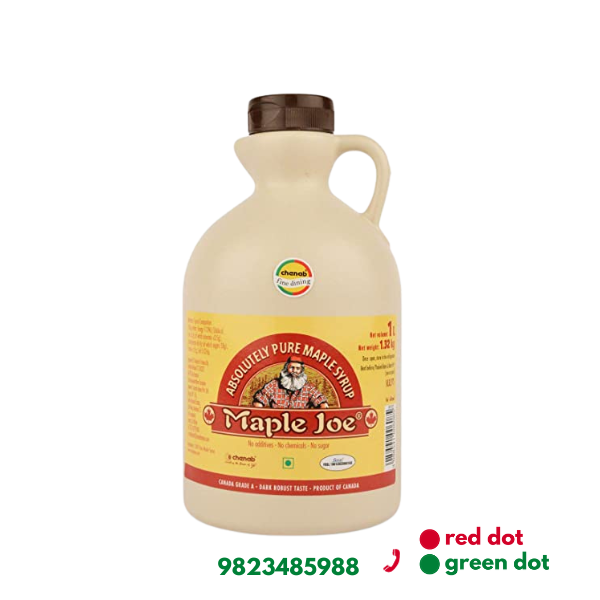 Maple Joe Canadian Grade A Maple Syrup 660g - Rich and Authentic ...